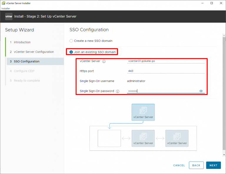 Cross vCenter vMotion(GUI編) | ネットワークチェンジニアとして