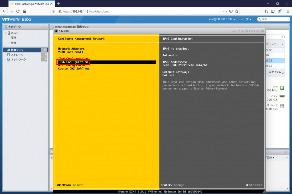 Nested ESXiの構築方法 | ネットワークチェンジニアとして