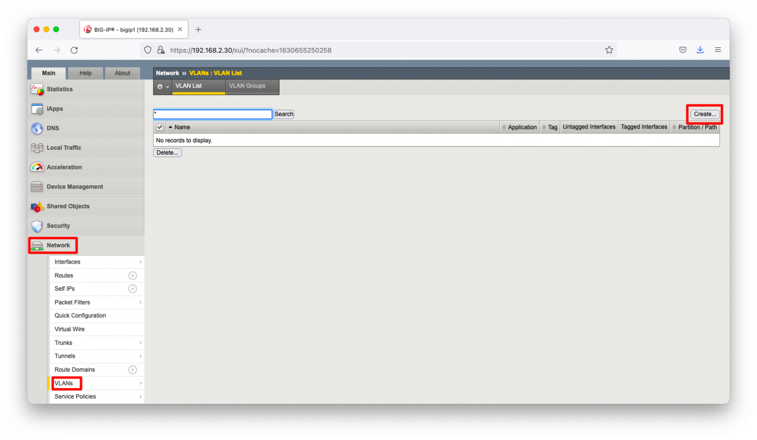BIG-IP Route Domainによる分割 | ネットワークチェンジニアとして