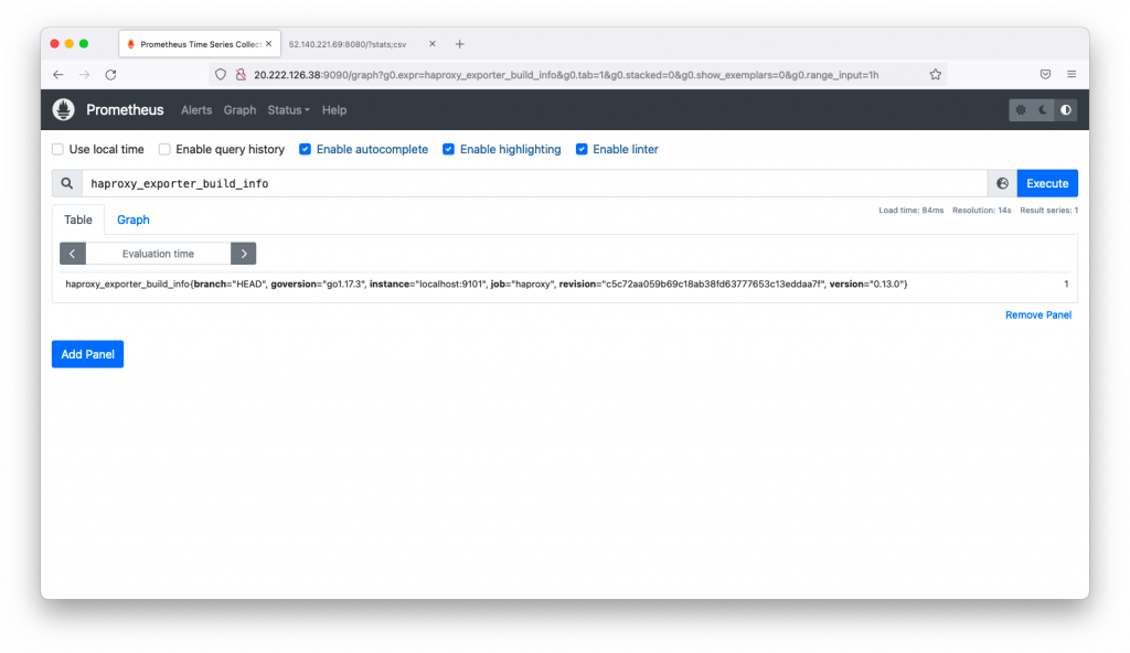 Prometheus Exporter設定例 (HAProxy編) | ネットワークチェンジニアとして