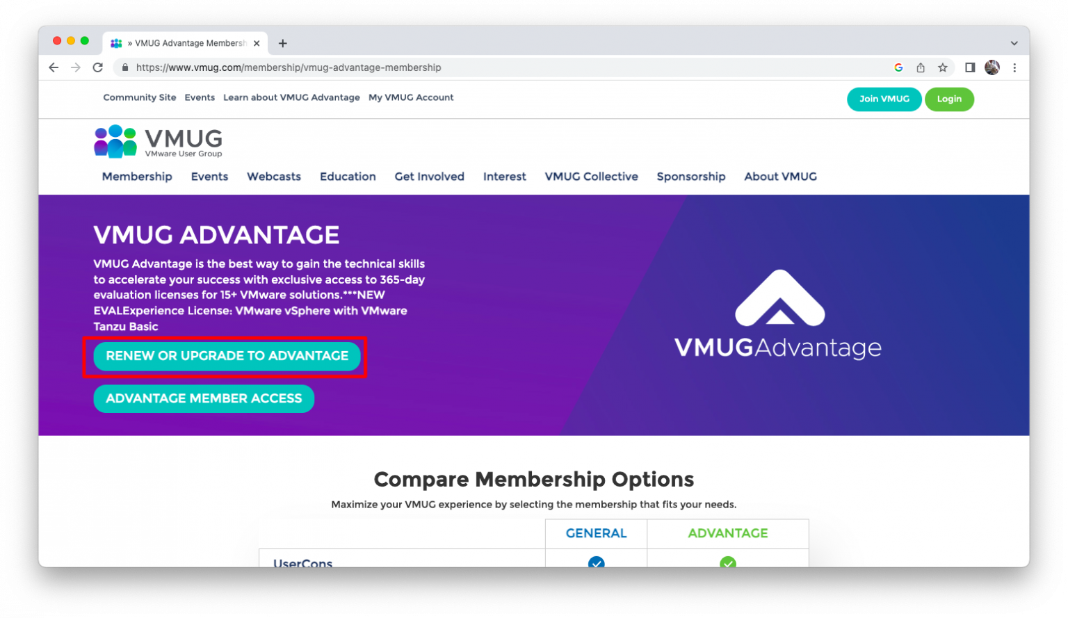 VMware検証ライセンスの入手 (1/2) VMUGへの加入 | ネットワークチェンジニアとして